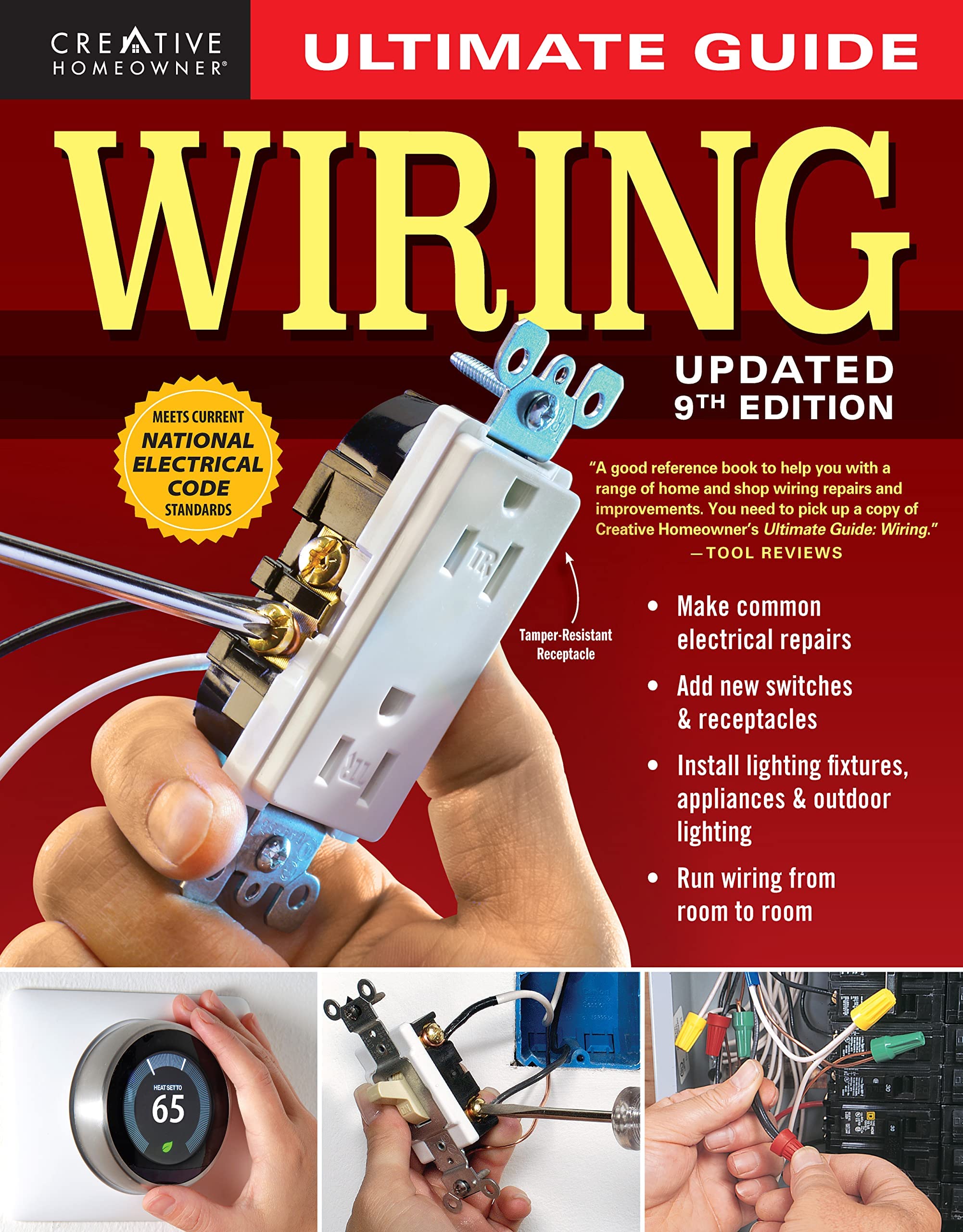 Ultimate Guide: Wiring, 9th Updated Edition (Creative Homeowner) DIY ...