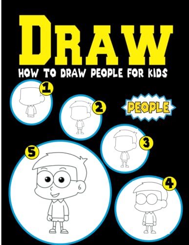 How to draw people for kids: Guide For Toddlers And Preschoolers to ...