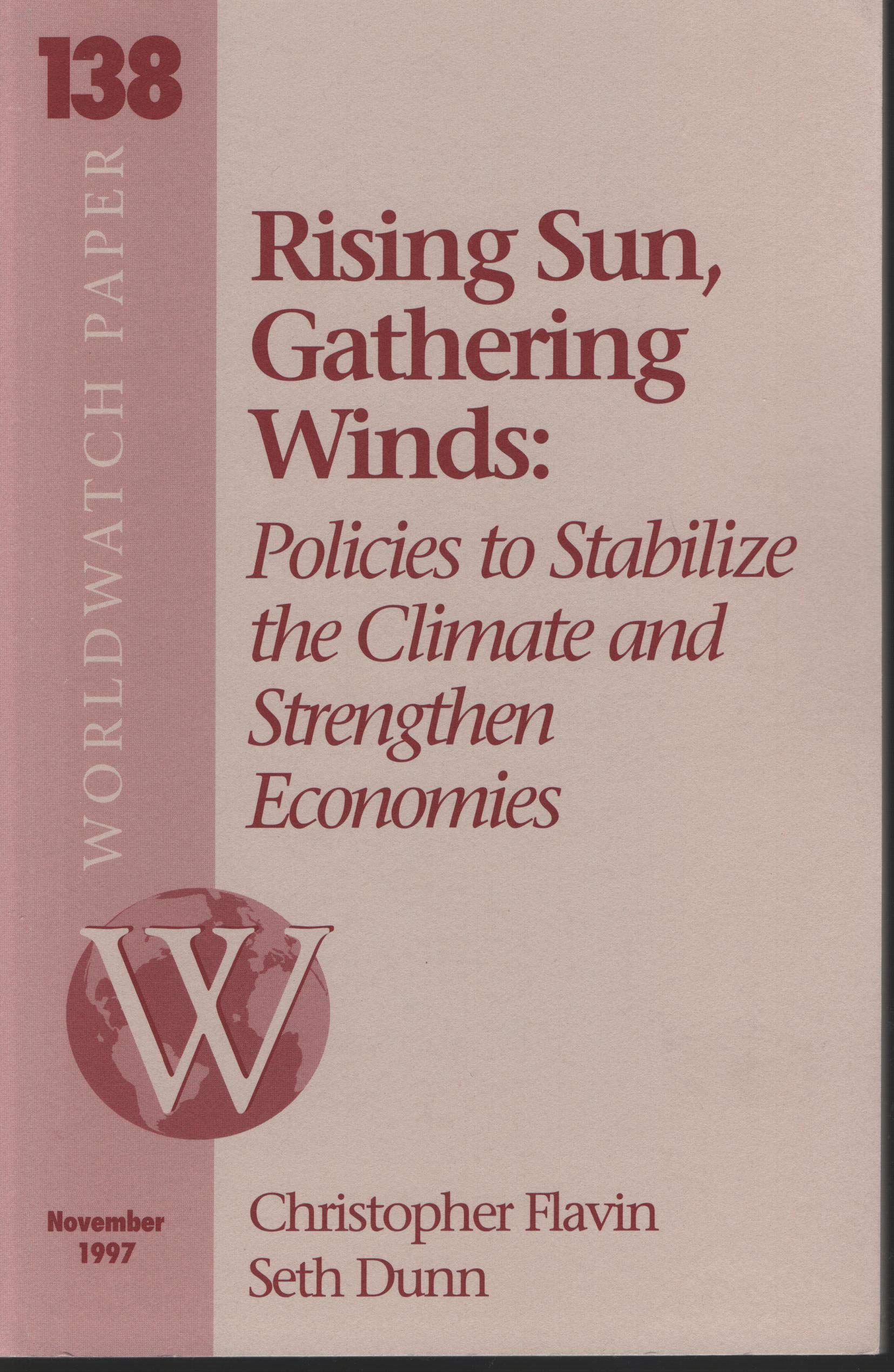 Rising Sun, Gathering Winds: Stabilize the Climate and Strengthen ...