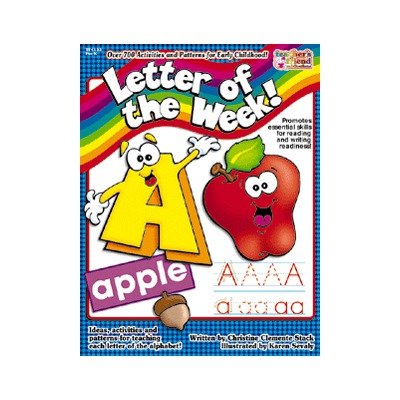 Scholastic Teaching Resources TF-1432 Letter Of the Week Gr Pk-1 by ...