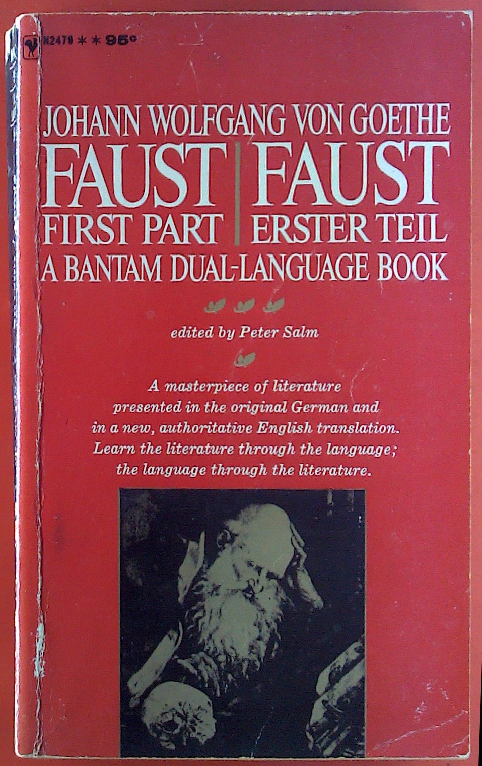 A Bantam Dual Language Book. Faust First Part Faust Erster Teil ...