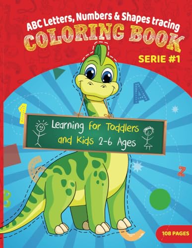 ABC LETTERS, NUMBERS, & SHAPES TRACING: Boost Early Learning and ...