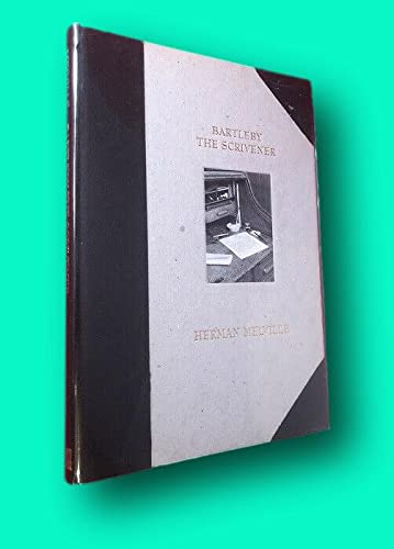 Bartleby the Scrivener A Story of Wall Street by Herman Melville ...