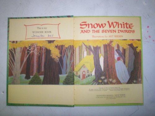 Snow White and the Seven Dwarfs (Wonder Books) by Art Seiden | Goodreads
