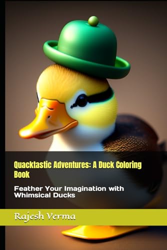 Quacktastic Adventures: A Duck Coloring Book: Feather Your Imagination ...