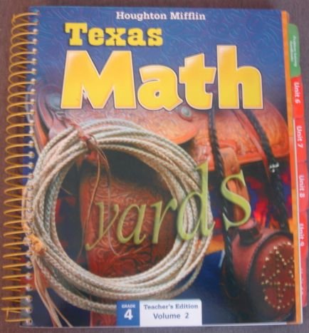 Mathmatics Texas, Level 4: Teacher Edition: 2 by Houghton Mifflin | Goodreads