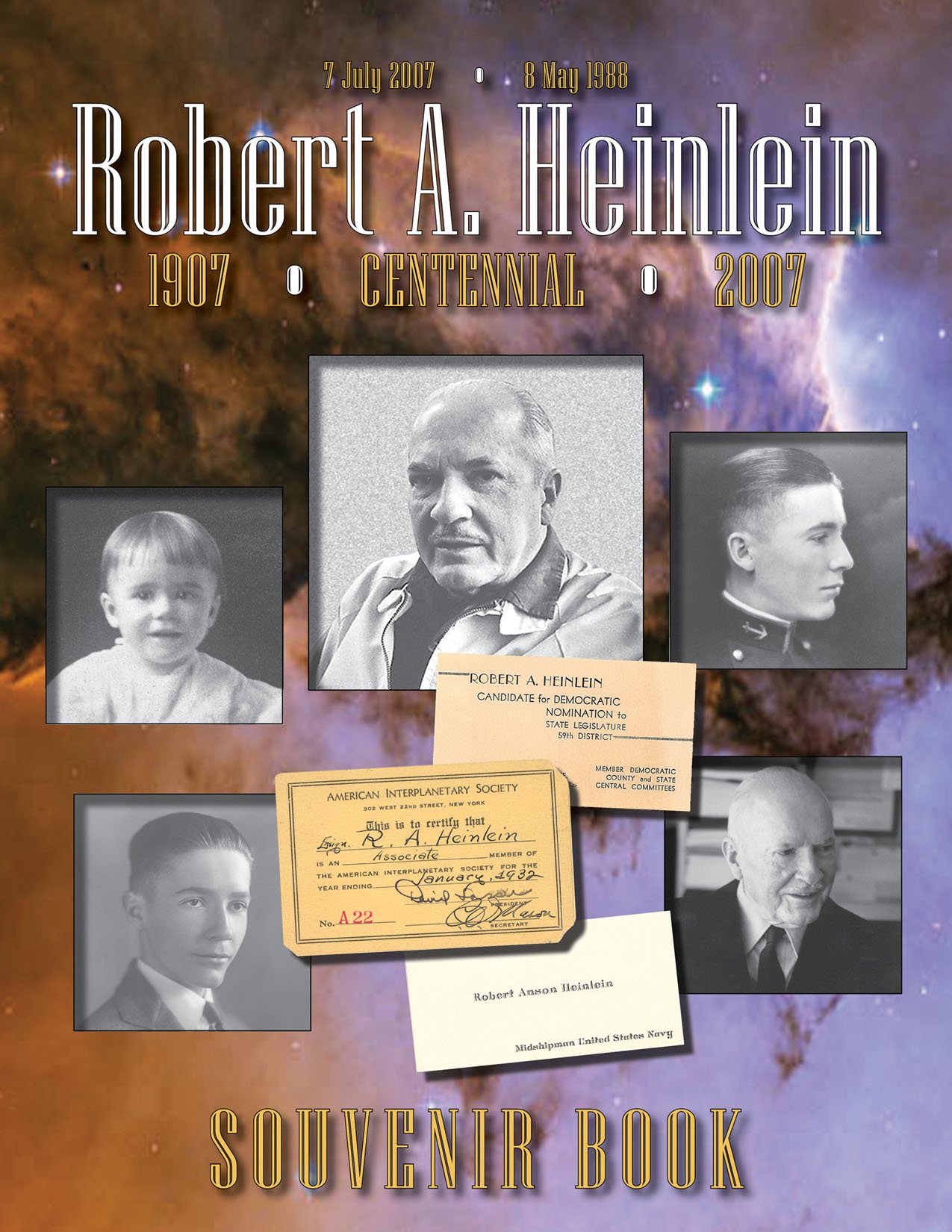 Robert A. Heinlein Centennial Souvenir Book by Robert A. Heinlein ...