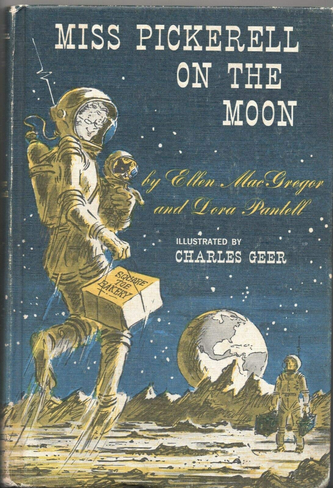 MISS PICKERELL ON THE MOON by ELLEN MACGREGOR McGraw Hill 1965 ...