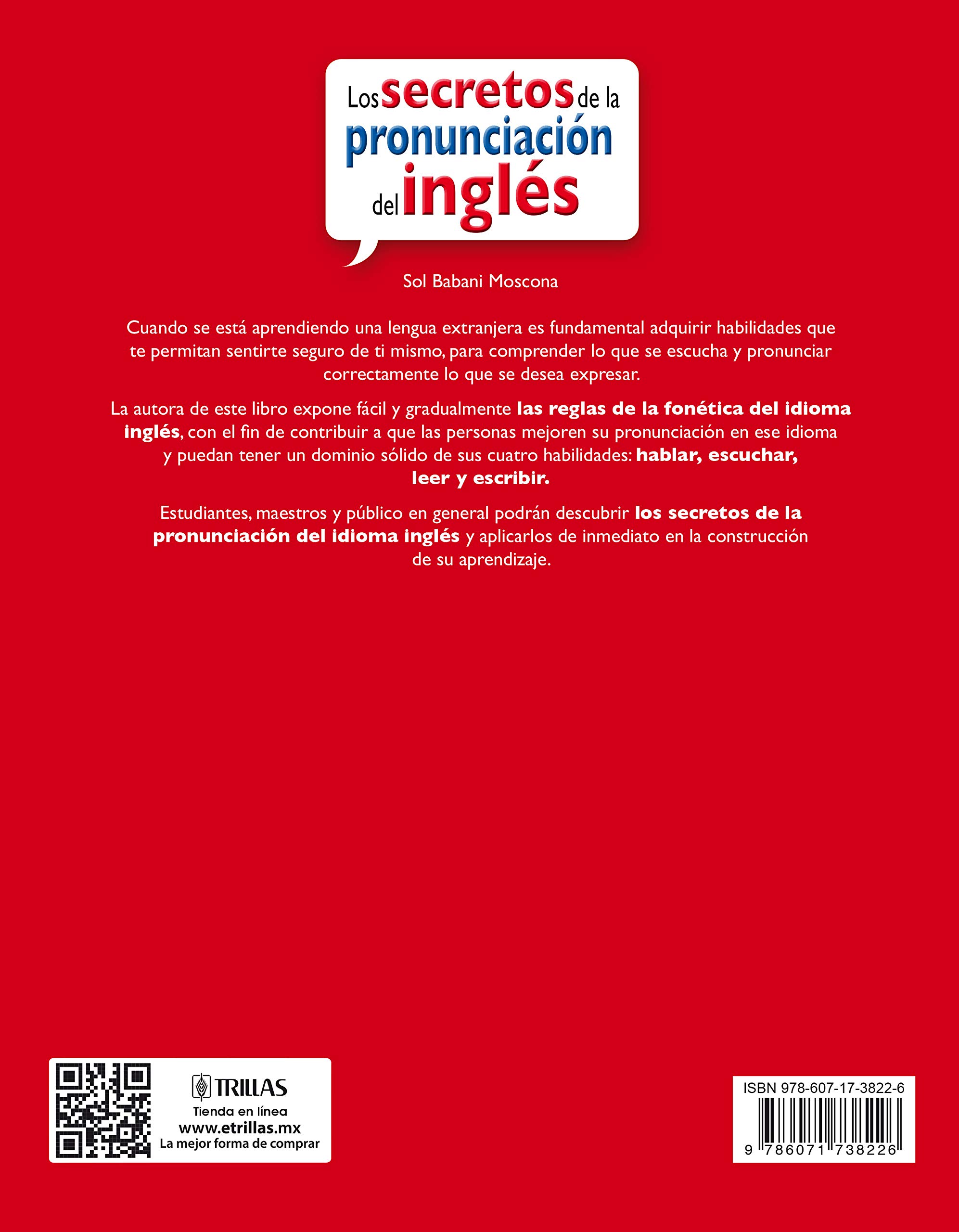 Los Secretos de la Pronunciacion del Ingles by SOL BABANI MOSCONA ...