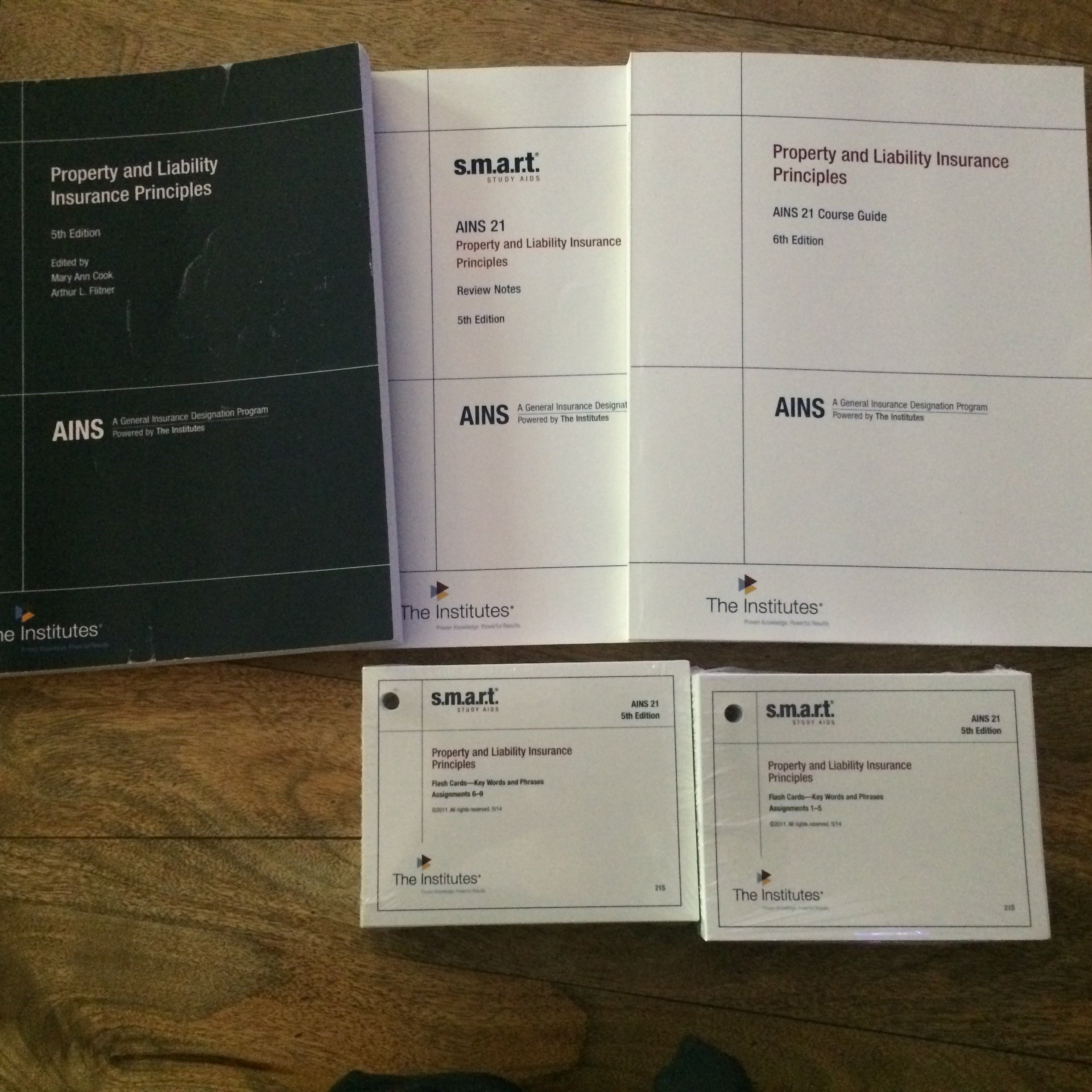 AINS 21 Property and Liability Insurance Principles by Insurance ...