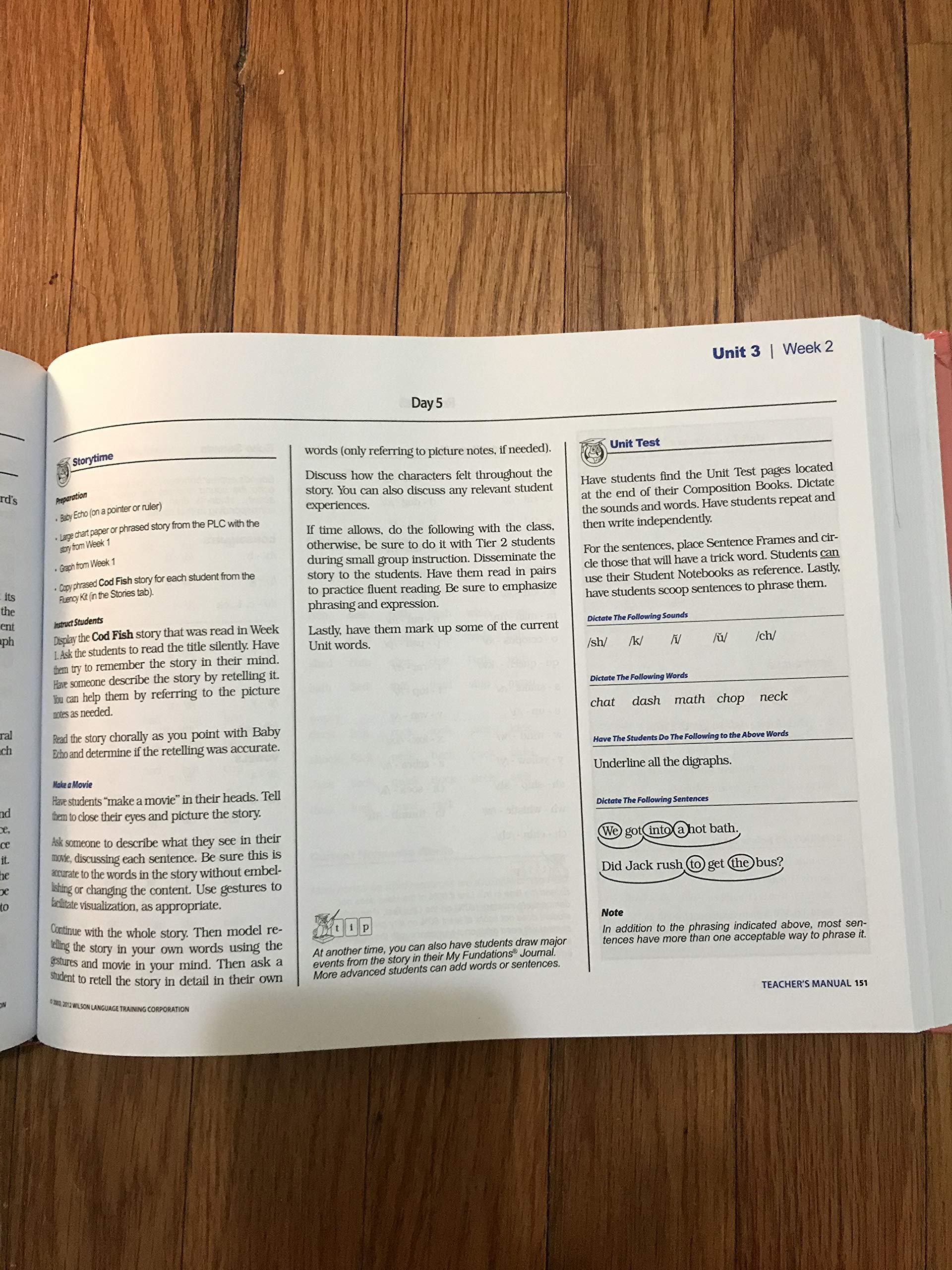 Fundations Teacher's Manual 2nd Edition Level 1 by Unknown Author ...