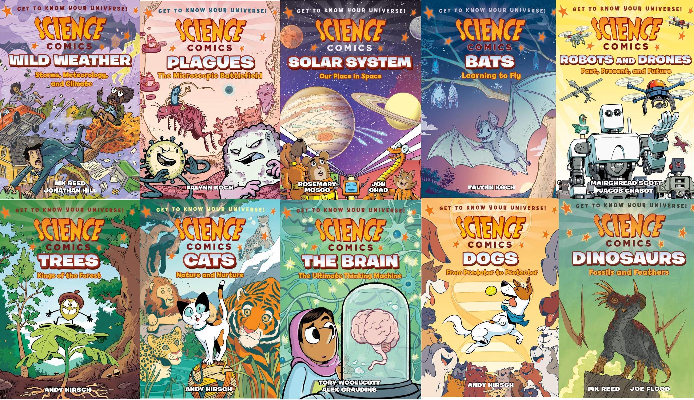 Science Comics by Falynn Koch 10 book set by Falynn Koch | Goodreads