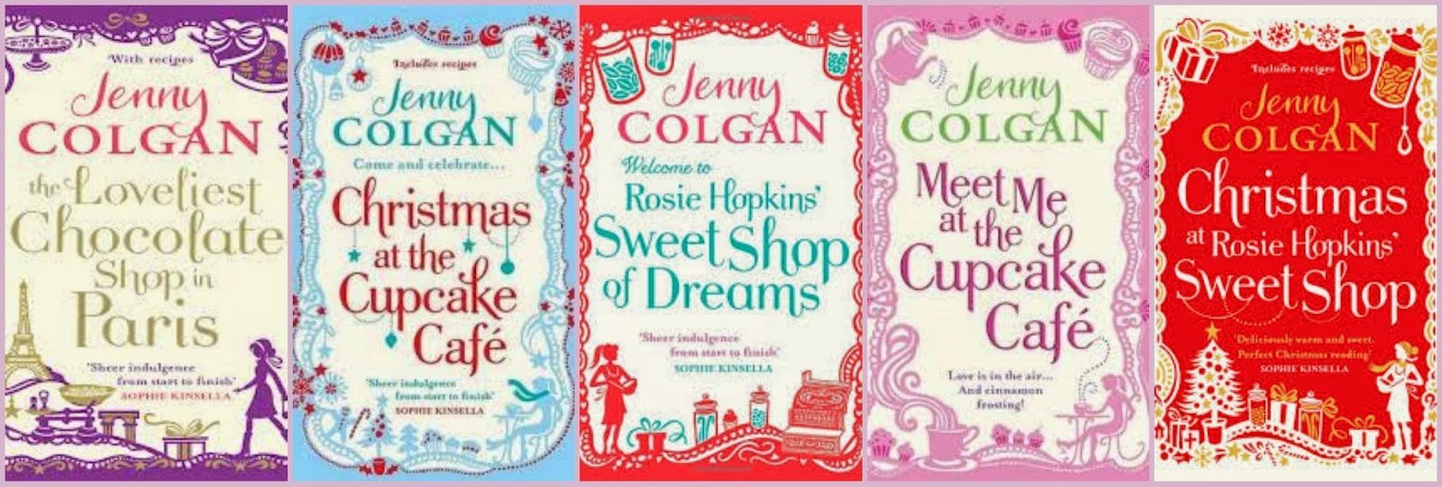 Jenny Colgan 6 Book Set Collection: The Loveliest Chocolate Shop in ...