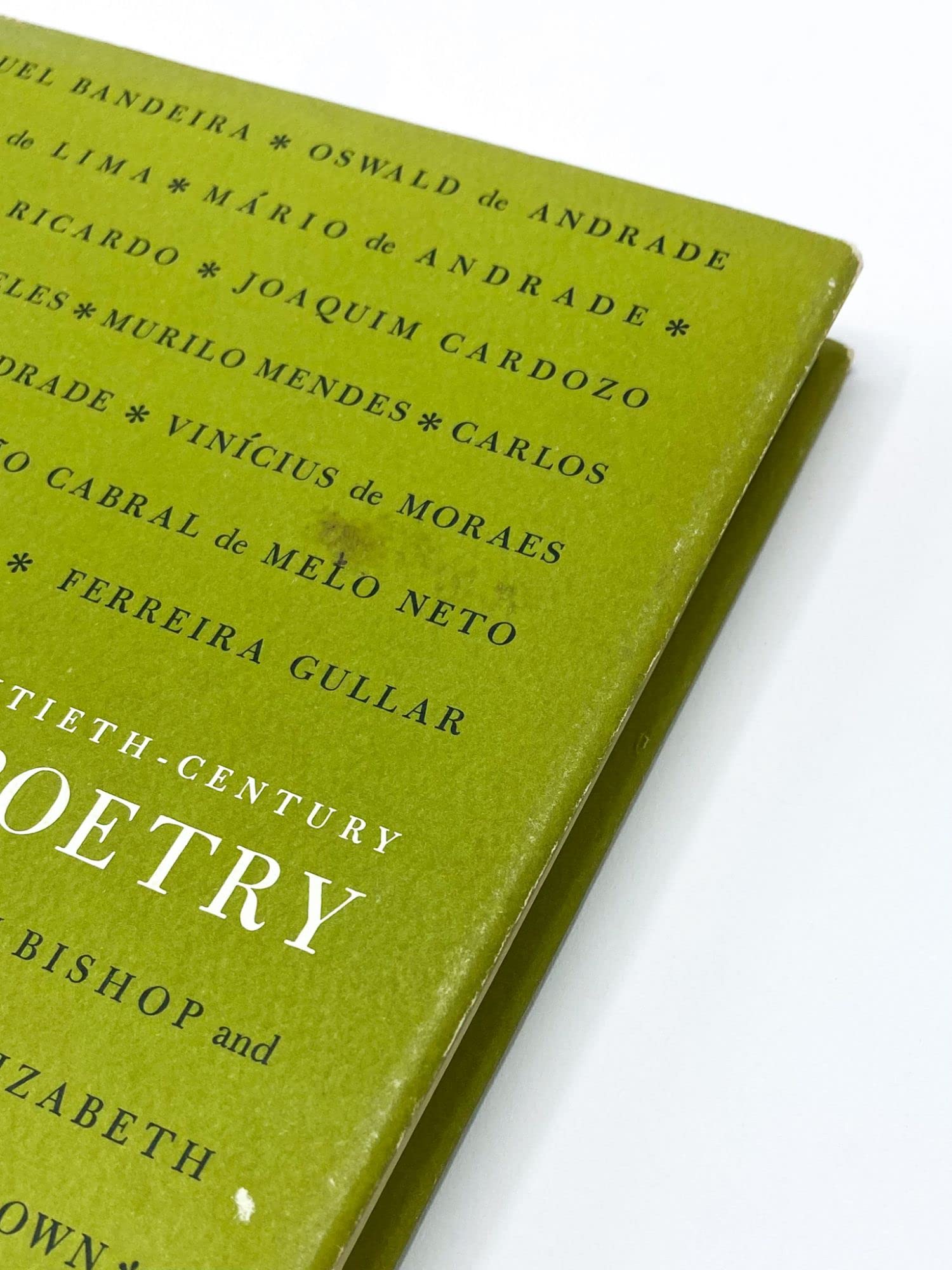 An Anthology of Twentieth-Century Brazilian Poetry by Elizabeth Bishop ...