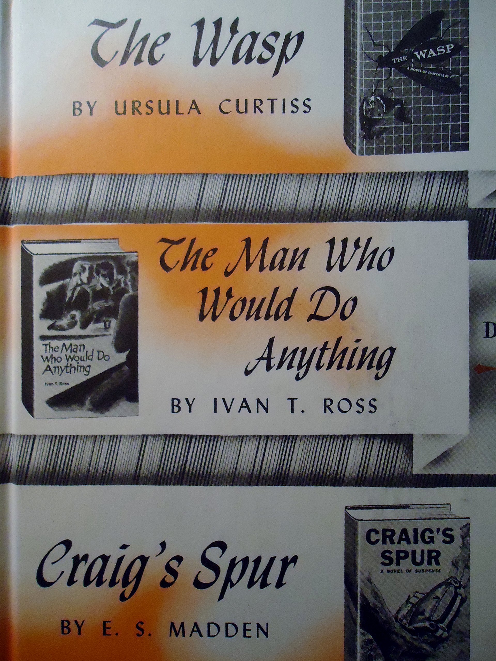 Detective Book Club (3 in 1) the Wasp the Man Who Would Do Anything ...