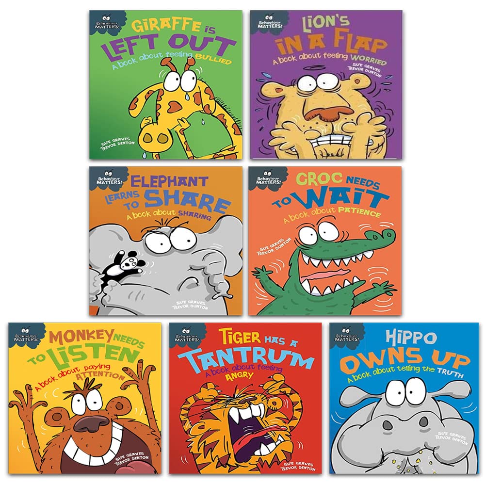 Sue Graves Behaviour Matters Series 7 Books Collection Set by Sue ...