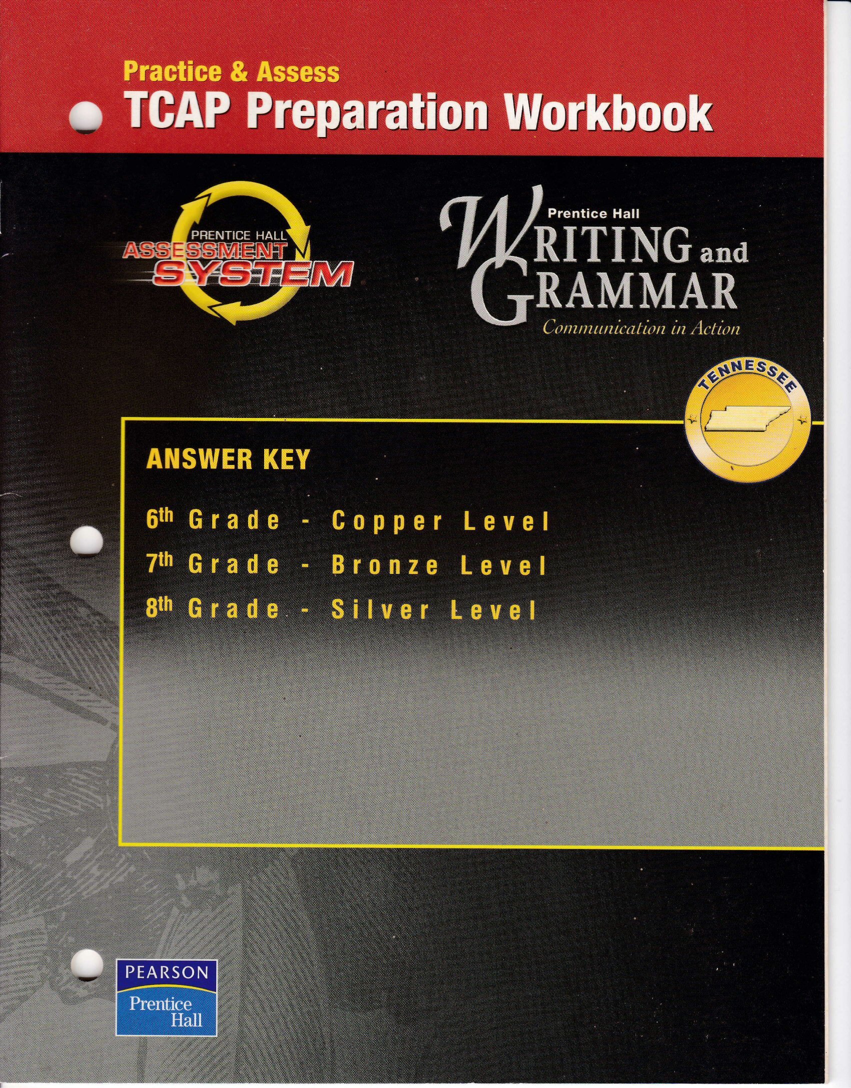 Answer Key, Practice and Assess TCAP Prepration Workbook (Cooper ...