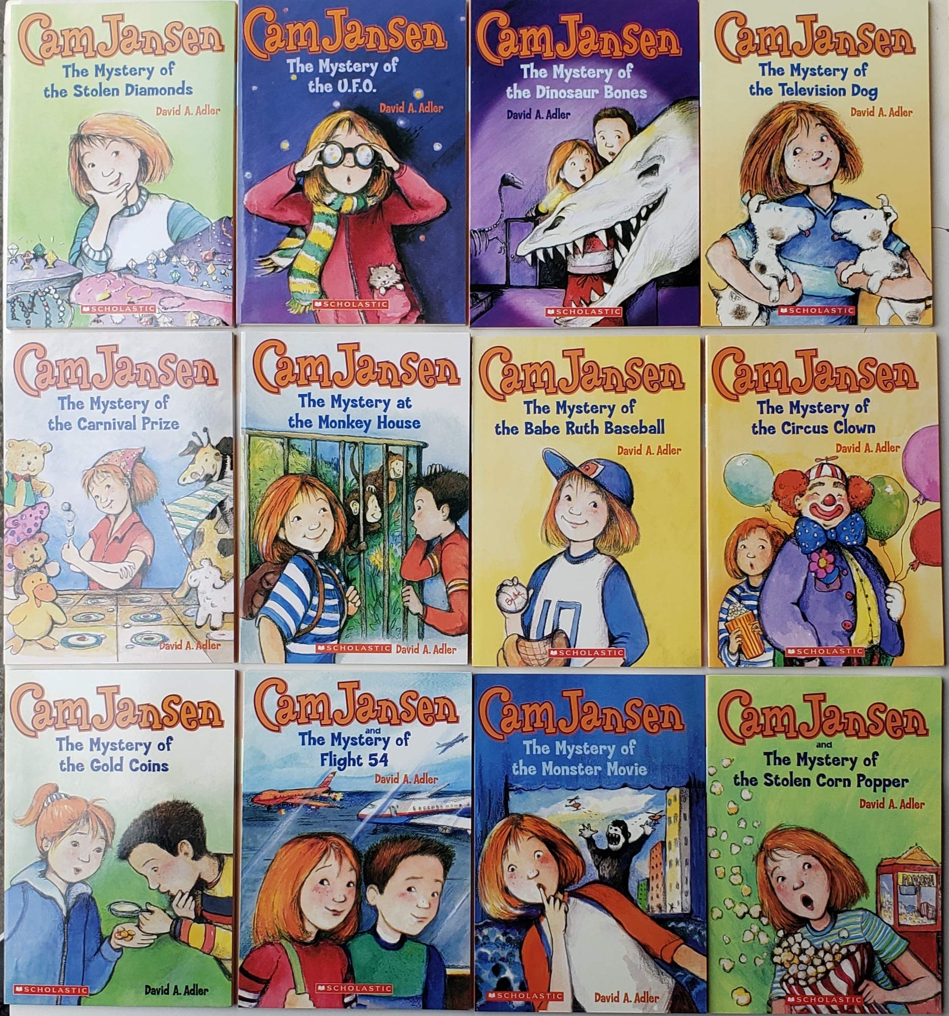 Cam Jansen 12 Book Set (Cam Jansen, Vols. 1-12) by unknown author ...