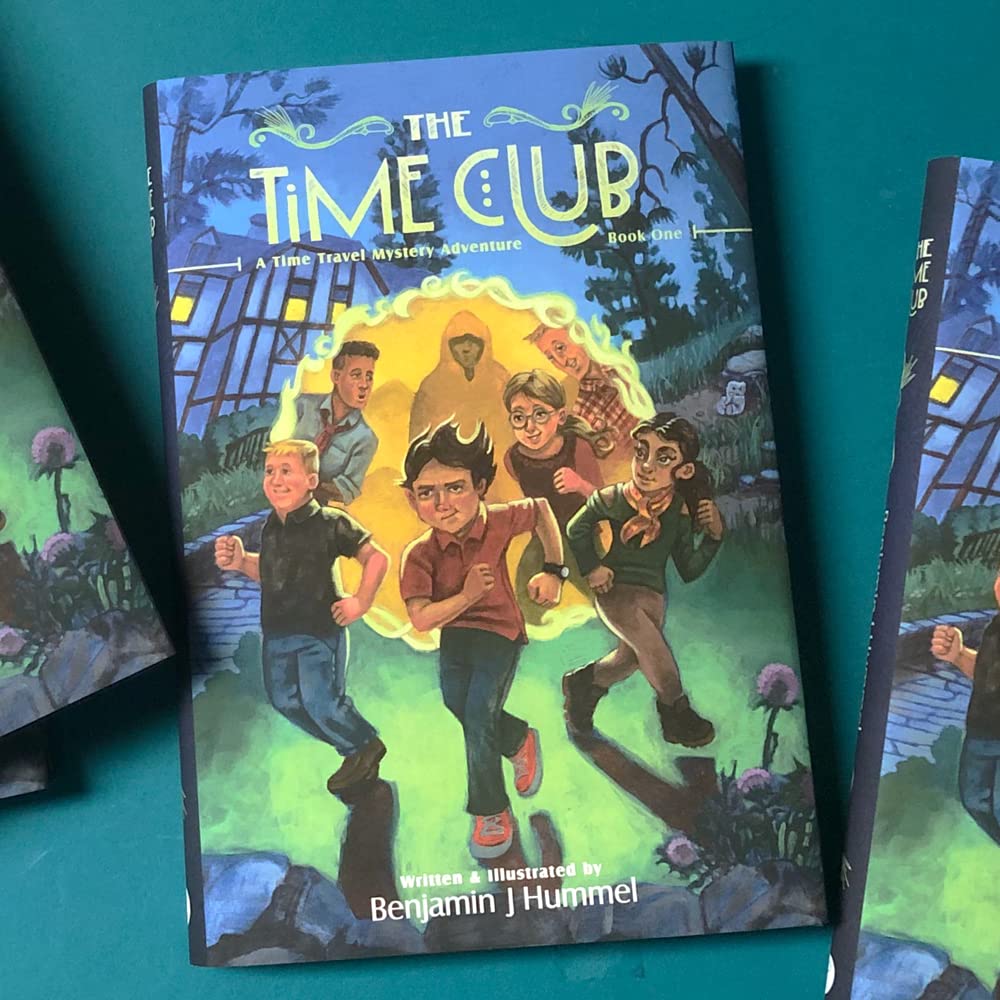 The Time Club: A Time Travel Mystery Adventure, Book One by Benjamin J ...