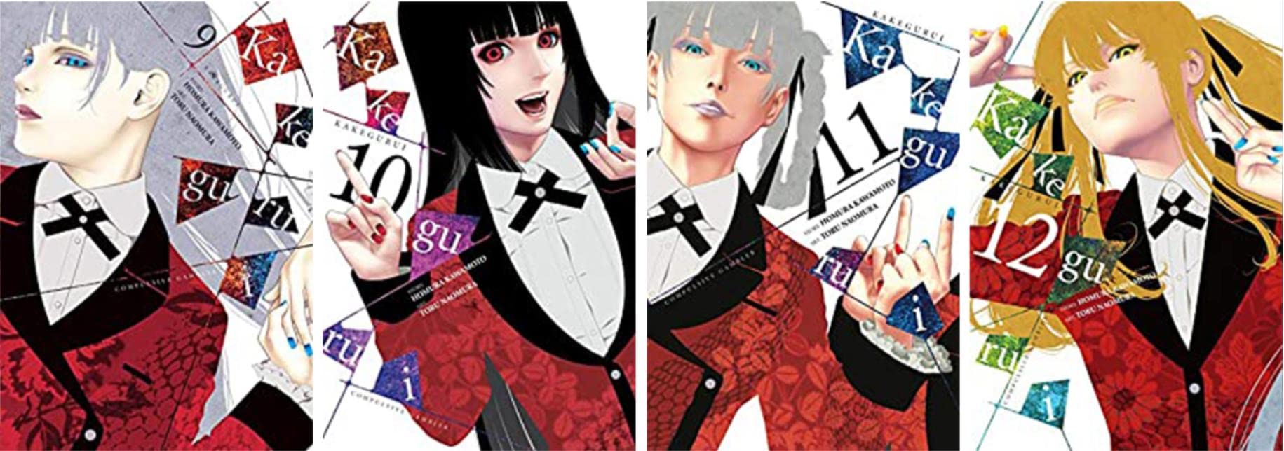 Kakegurui - Compulsive Gambler - Manga Set Vol. 1-15 by Homura Kawamoto ...