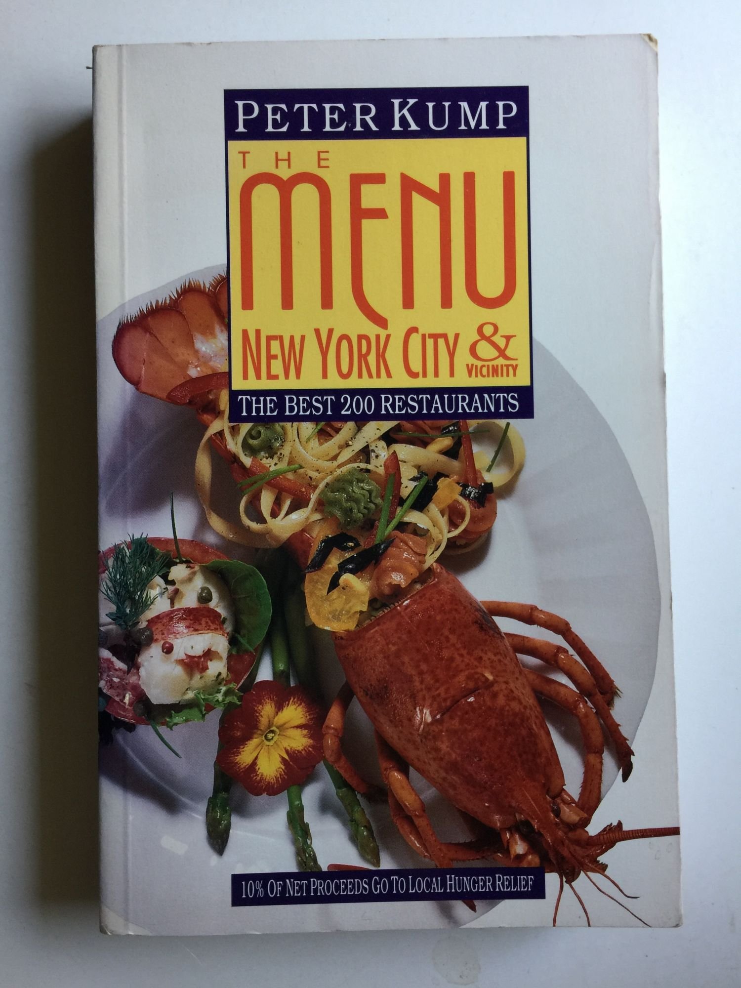 The Menu: New York City & Vicinity : A Menu Guide to the Top 200 ...