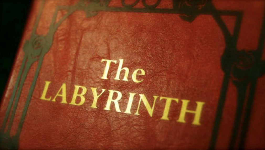 The Labyrinth Sarah's Book - Leatherbound Prop Replica Inspired by The ...
