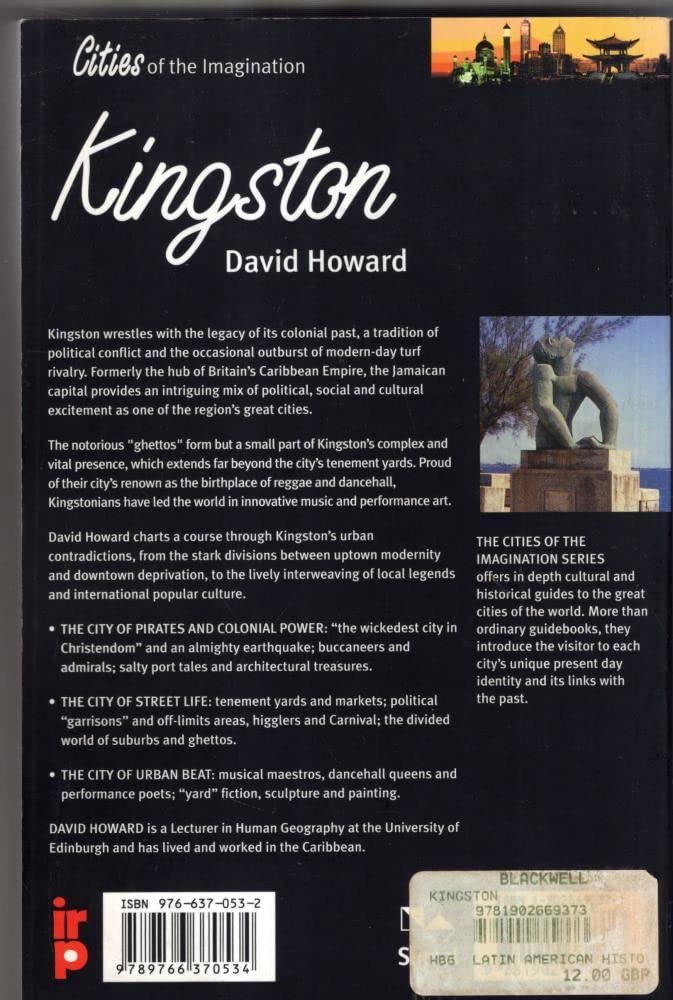 Kingston : A Cultural and Literary History by David Howard | Goodreads