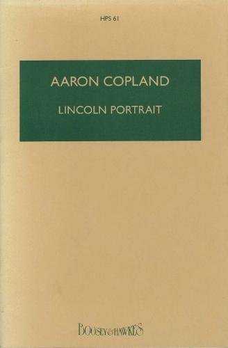 Lincoln Portrait Stsc by Aaron Copland | Goodreads