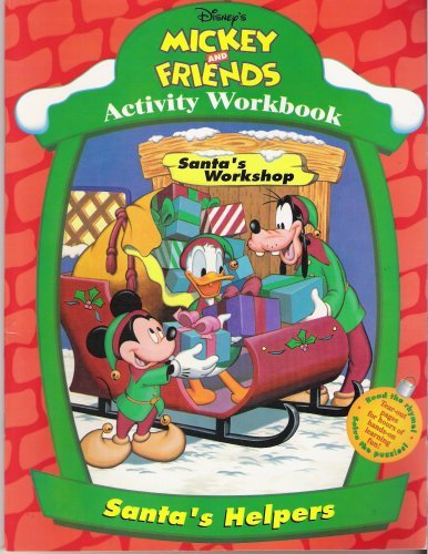 Mickey and Friends Activity Workbook Santa's Workshop: Santa's Helpers ...