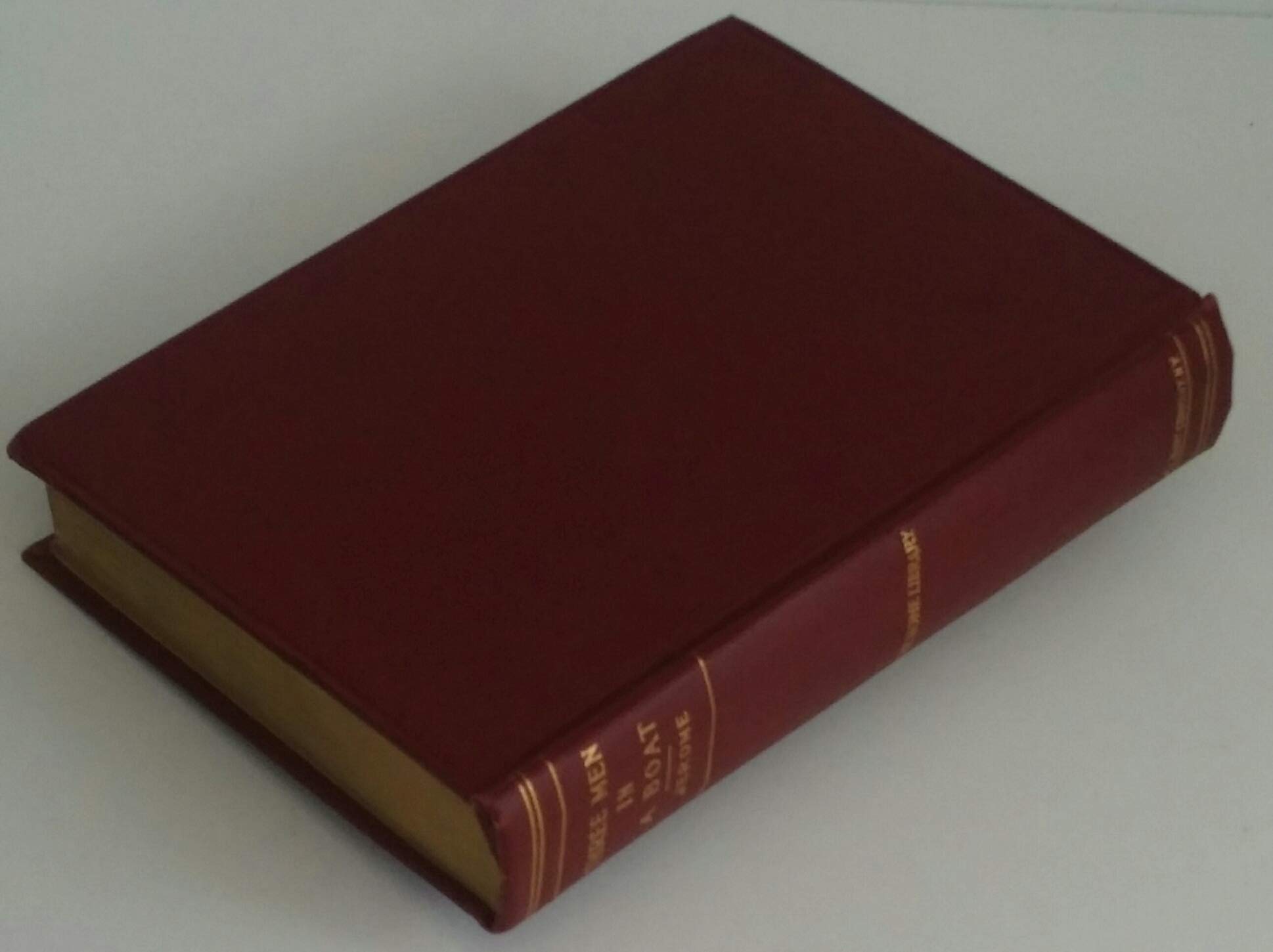 Three Men in a Boat (To Say Nothing of the Dog) by Jerome K. Jerome ...