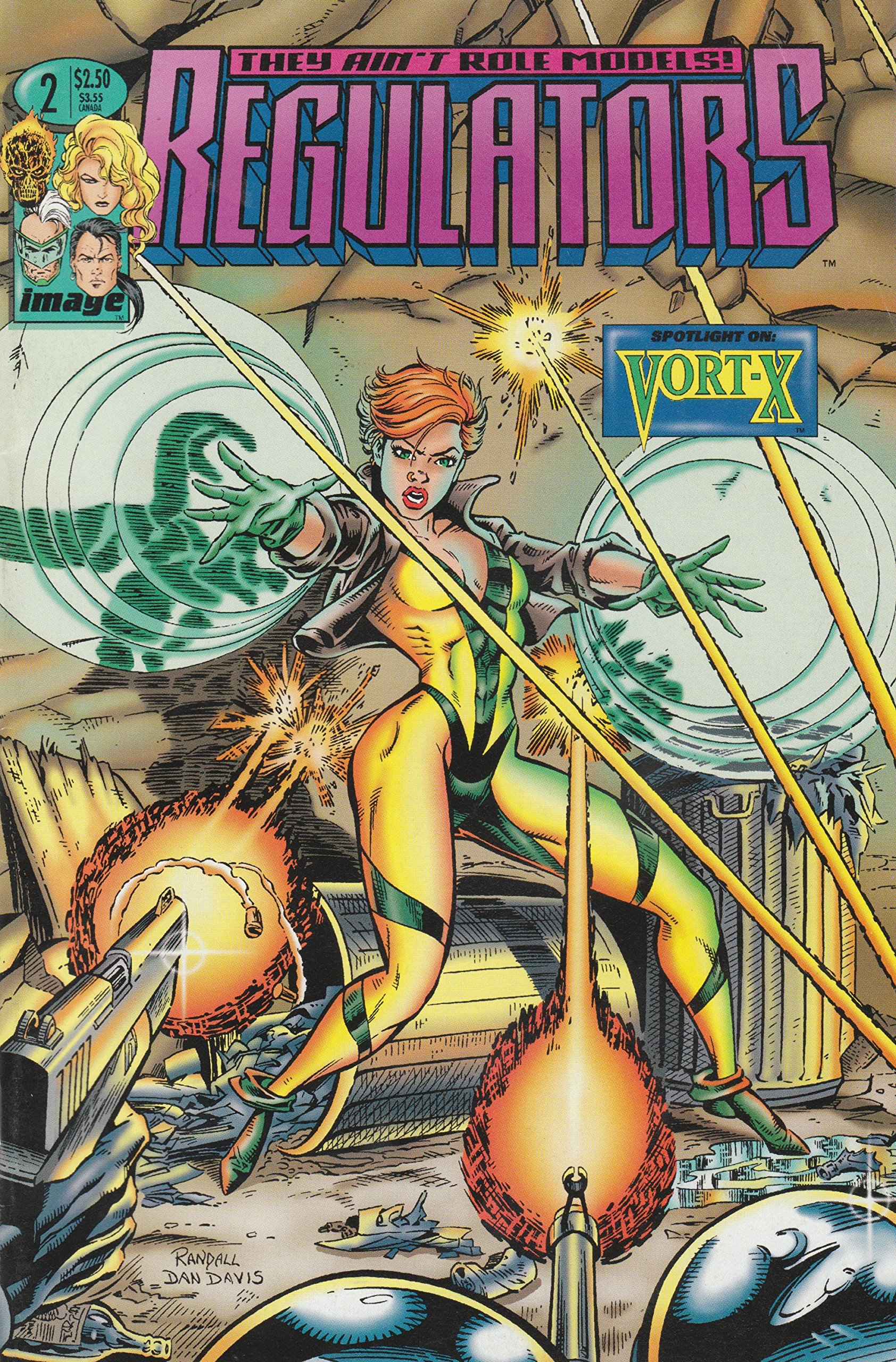 Regulators Comic # 2 - Trapped in a Vortex, Image Comics, July 1995 by ...