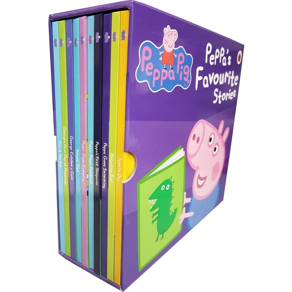 Peppa's Favourite Stories Peppa Pig Collection 10 Books Box Set by ...