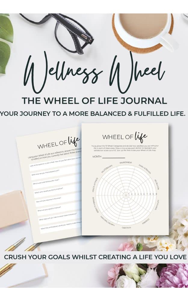 Wheel of Life Journal: Your Journey to a Balanced & Fulfilled Life ...
