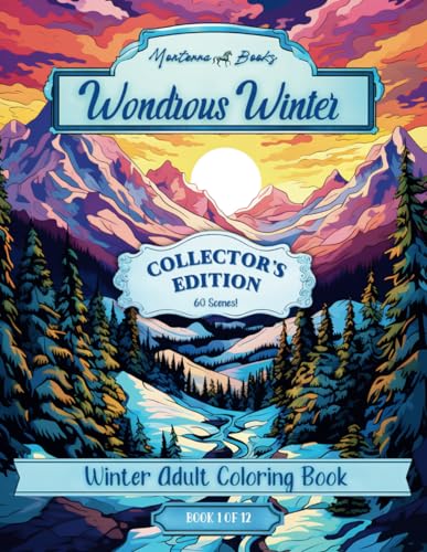 60 Wondrous Winter Coloring Pages | Collector’s Edition | Easy ...