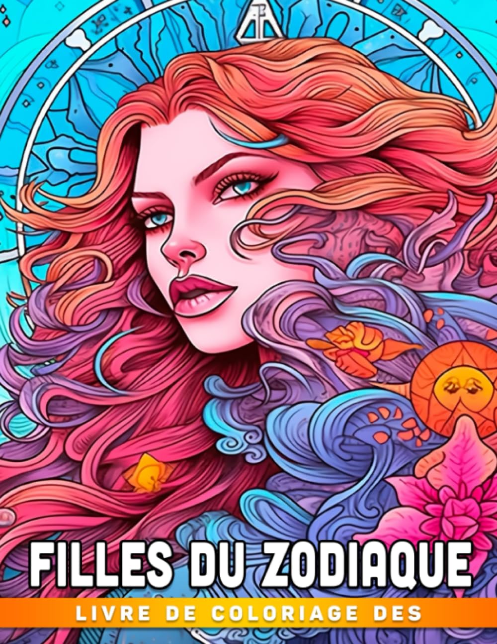 Livre de coloriage des filles du zodiaque: Belles pages de coloriage ...