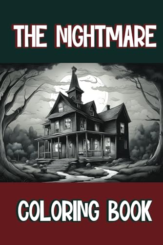 The Nightmare Coloring Book : Iconic Nightmares Stress Relief Coloring ...