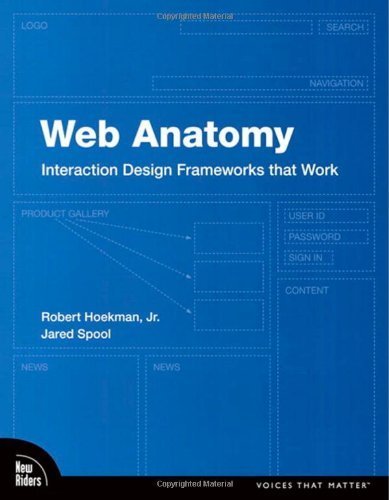 Web Anatomy: Interaction Design Frameworks that Work by Robert Hoekman ...