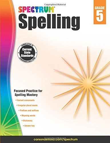 Spectrum Spelling, Grade 5 by School Specialty Publishing | Goodreads