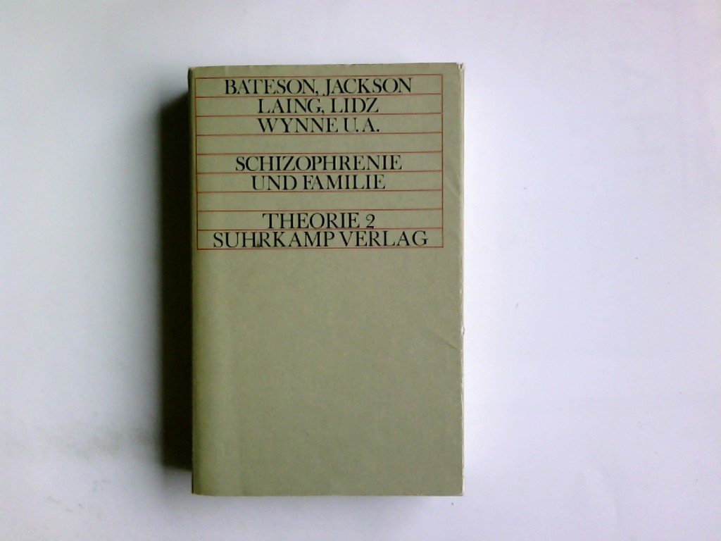 Schizophrenie Und Familie by Gregory Bateson | Goodreads