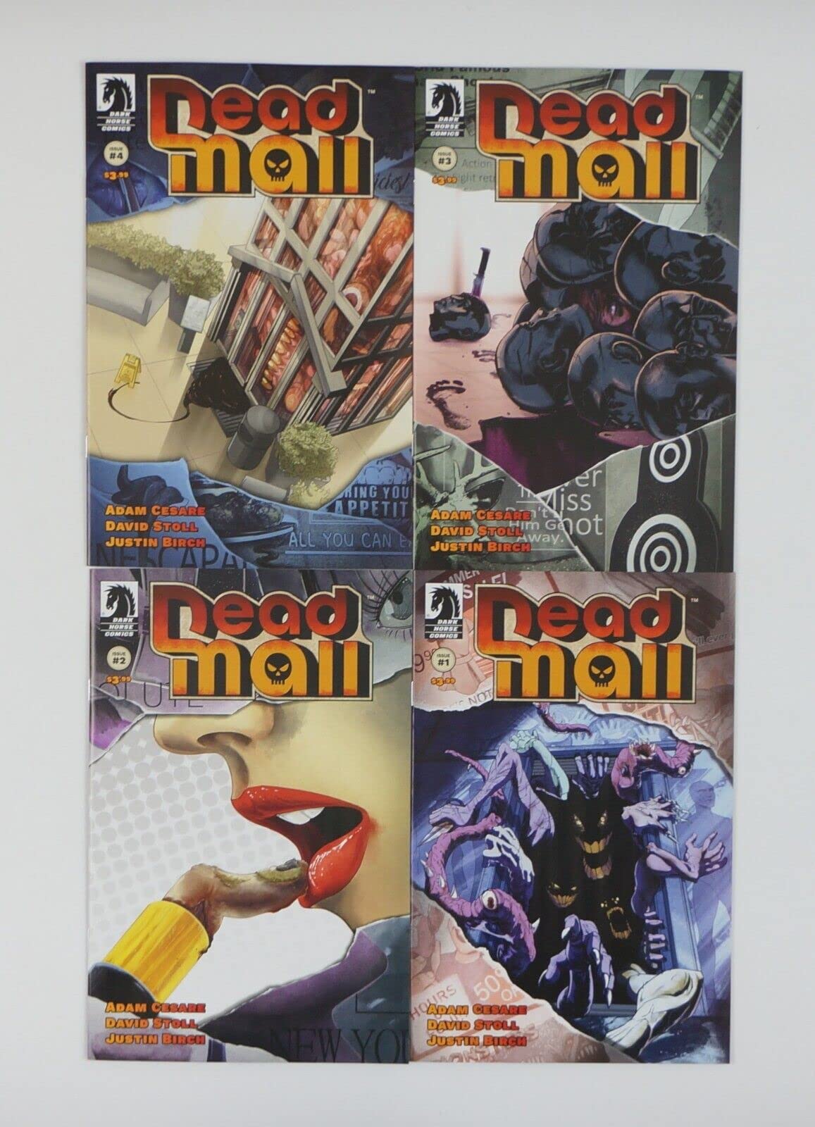 Dead Mall #1 2 3 4 complete series by Adam Cesare | Goodreads