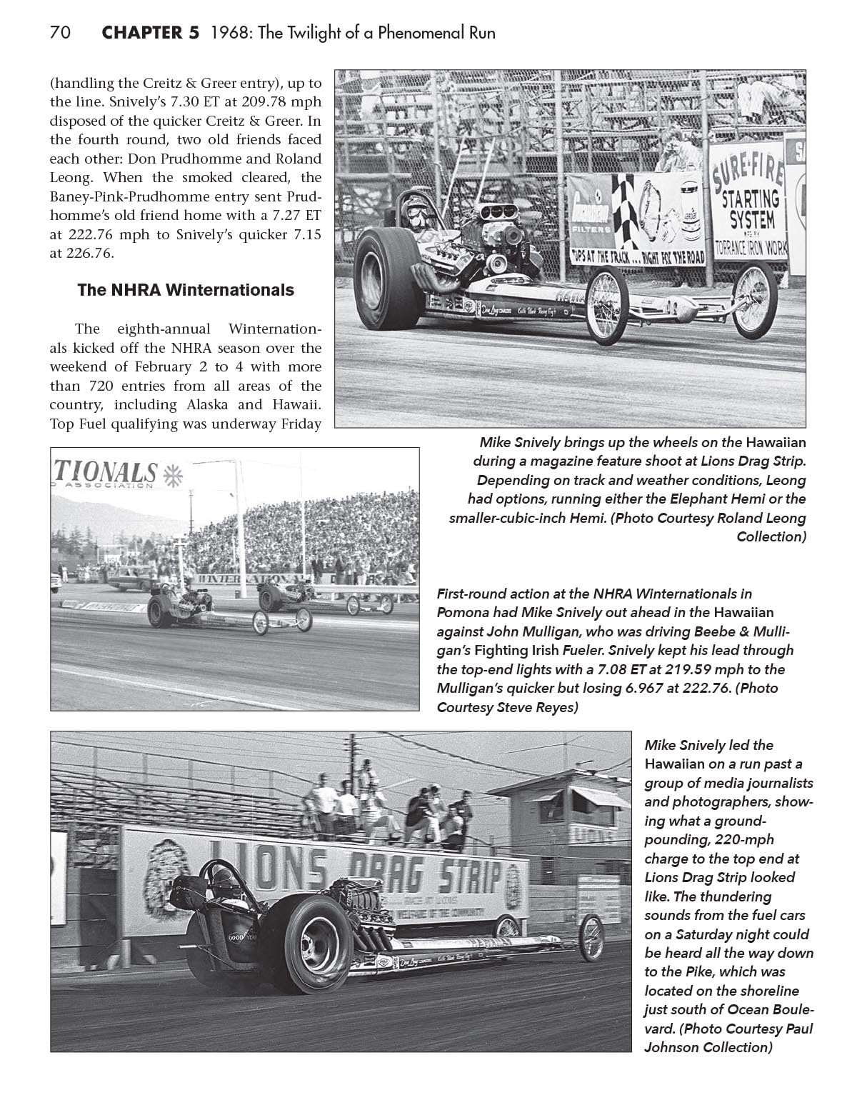 Roland Leong "The Hawaiian": Drag Racing’s Iconic Owner & Tuner by Lou ...
