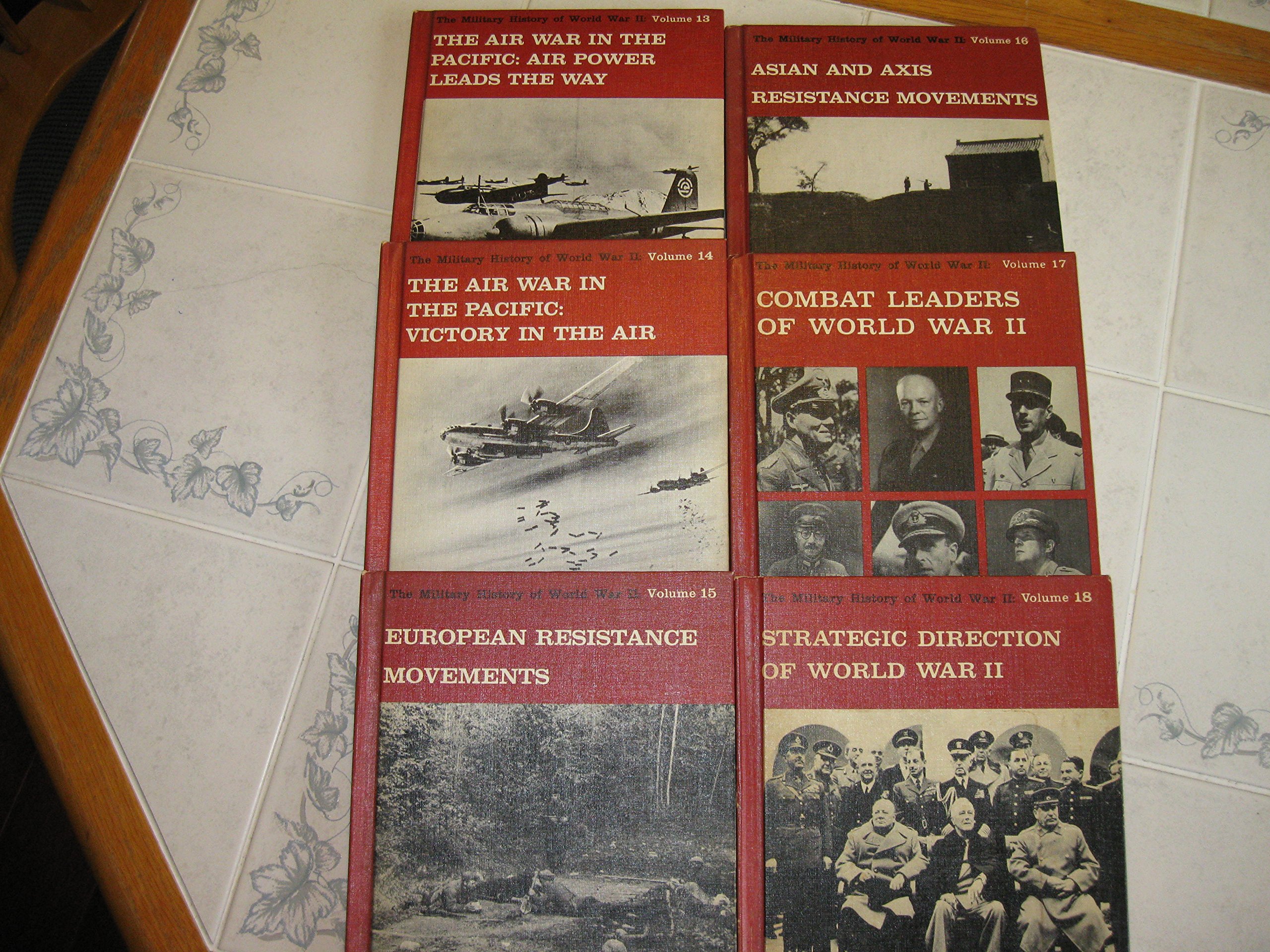 The Military History of World War II. 18 Volume Set by Trevor Nevitt ...