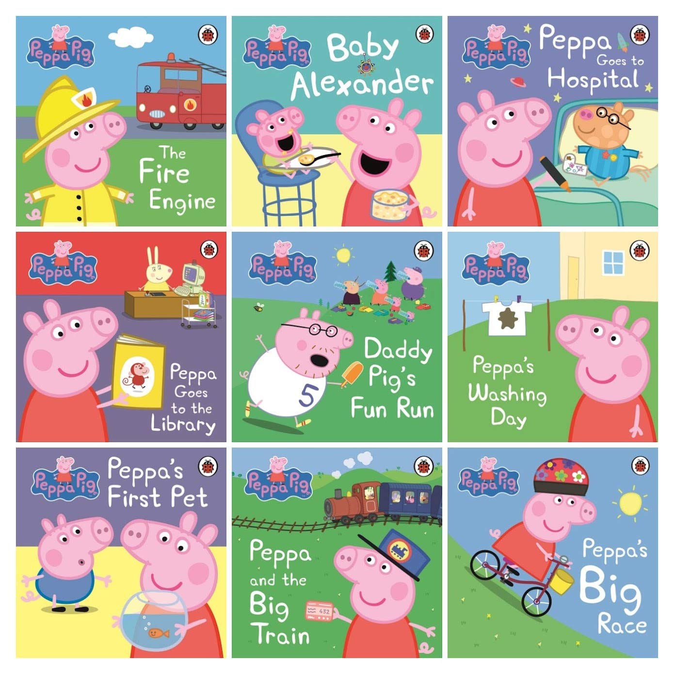 Peppa Pig The Fire Engine and Other Stories Complete Series Complete 9 ...