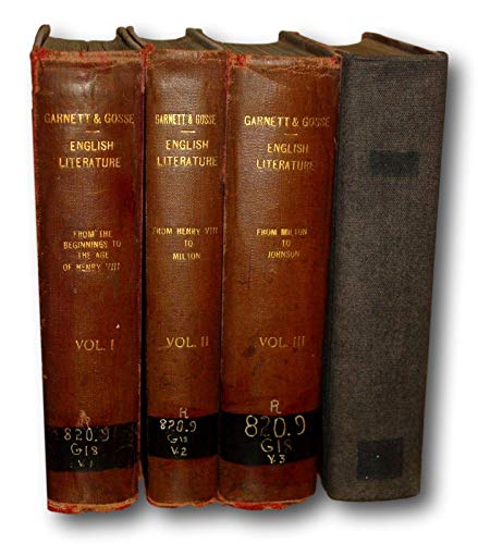 Rare 1903 English Literature: An Illustrated Record 4 Volume Set ...