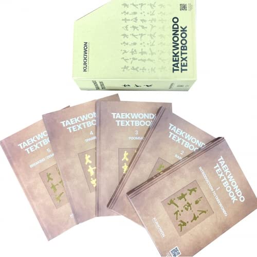 New Kukkiwon Taekwondo Textbook 5-Volumes Set (English) by Kukkiwon ...