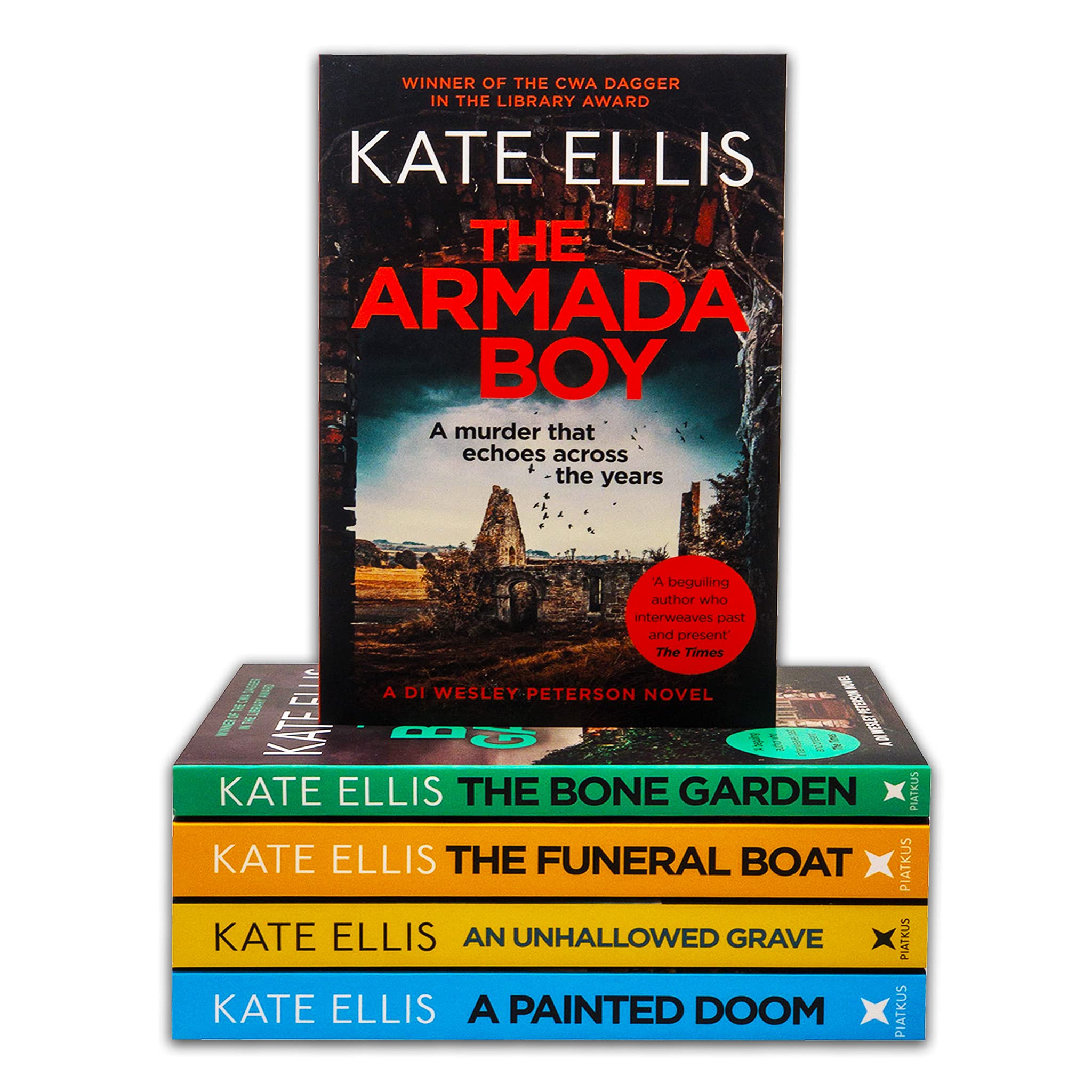 DI Wesley Peterson Novel Series 5 Books Collection Set by Kate Ellis by ...
