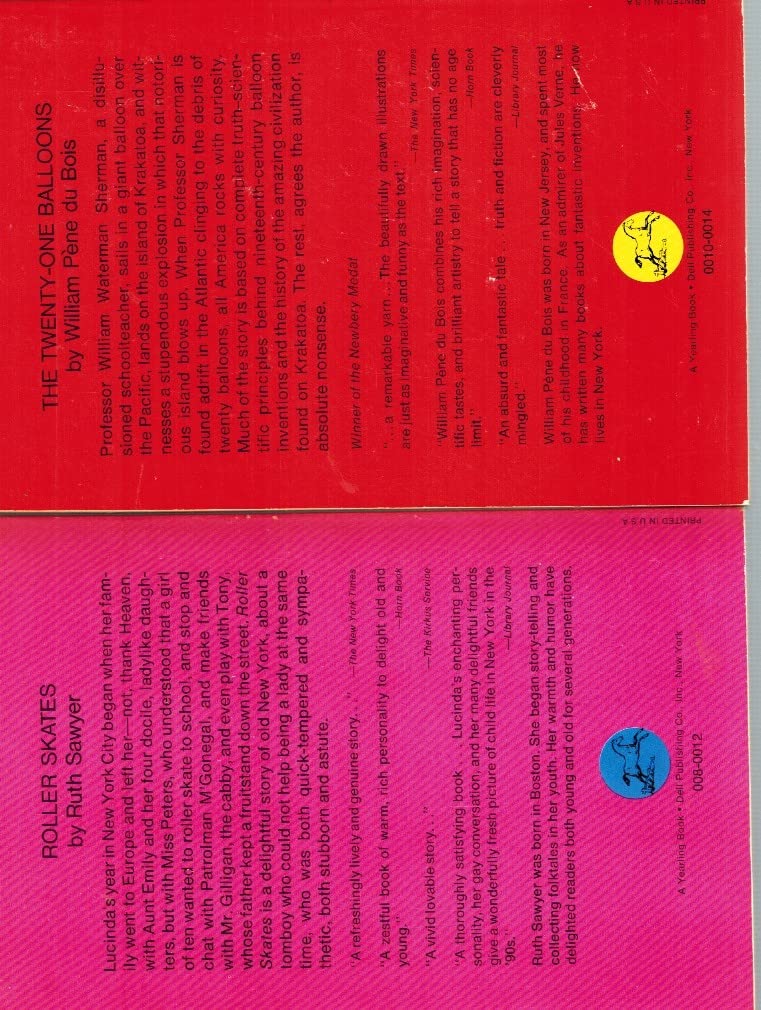 A Newberry Awards Library (Boxed Set of 5 books): The 21 Balloons ...