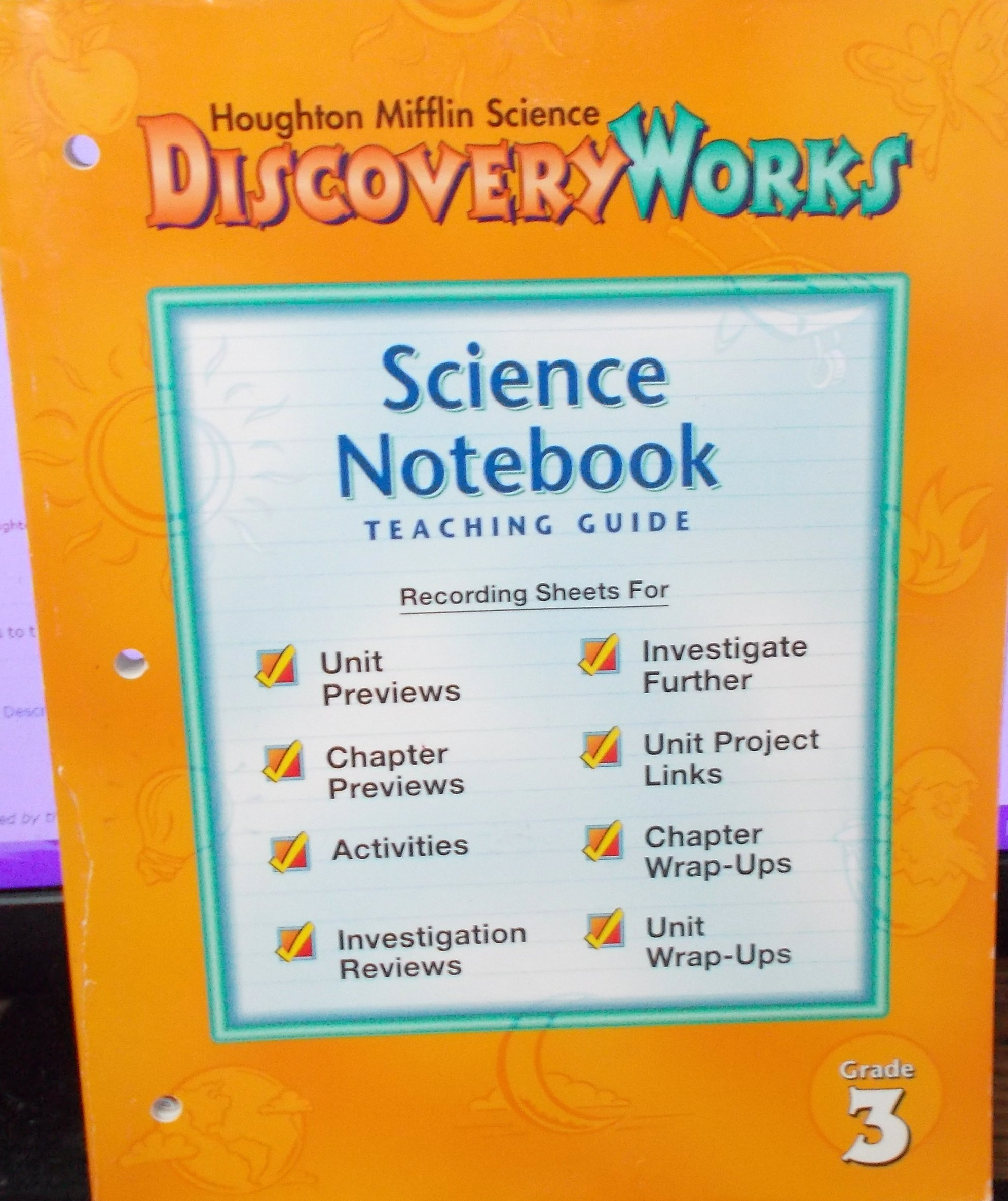Houghton Mifflin Science Discovery Works Science Notebook Teaching Guide by Houghton Mifflin ...