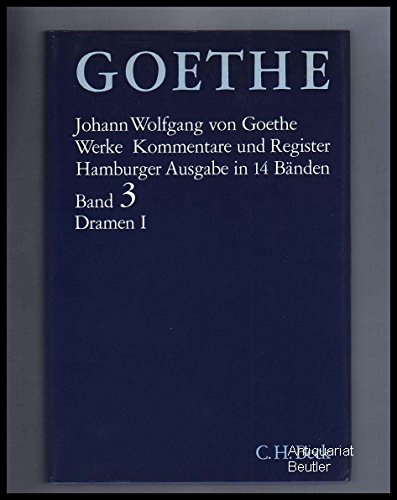 Dramatische Dichtungen 1 by Johann Wolfgang von Goethe | Goodreads