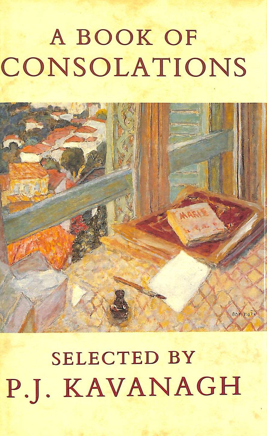 Book of Consolations by P.J. Kavanagh | Goodreads